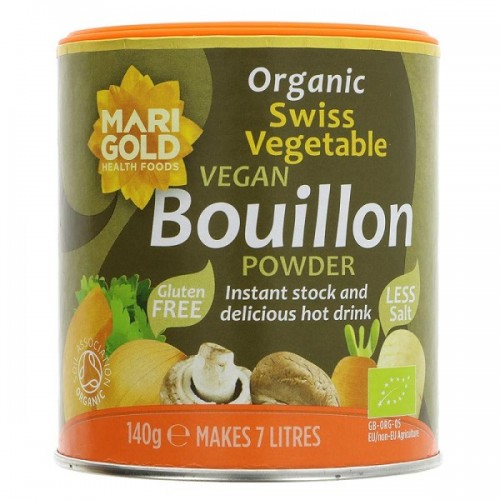BOUILLON POWDER - REDUCED SALT (Marigold) 140g