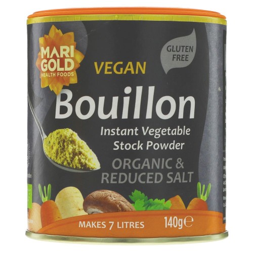 BOUILLON POWDER - REDUCED SALT (Marigold) 140g